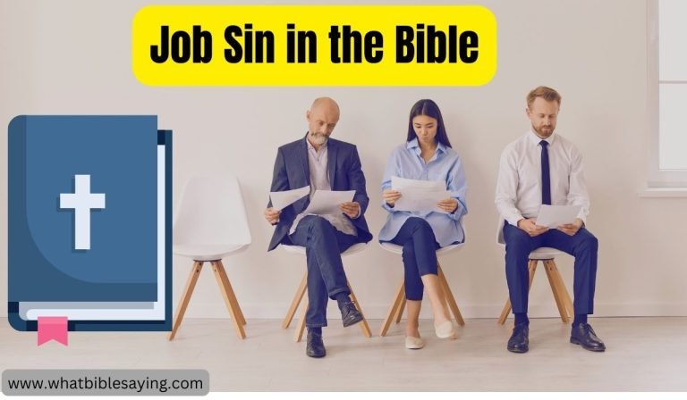 Did Job Sin in the Bible? Exploring the Trials and Repentance of a ...