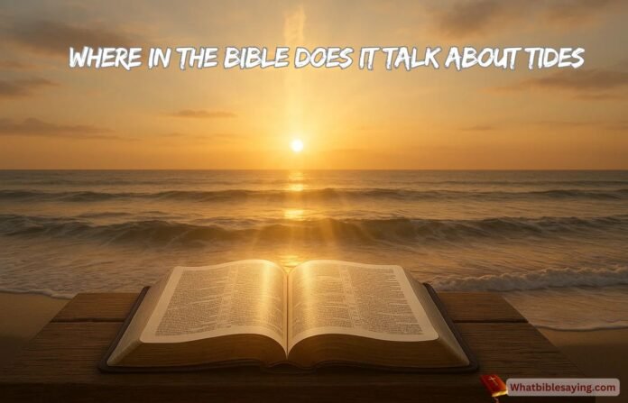 Where In The Bible Does It Talk About Tides and Tithes