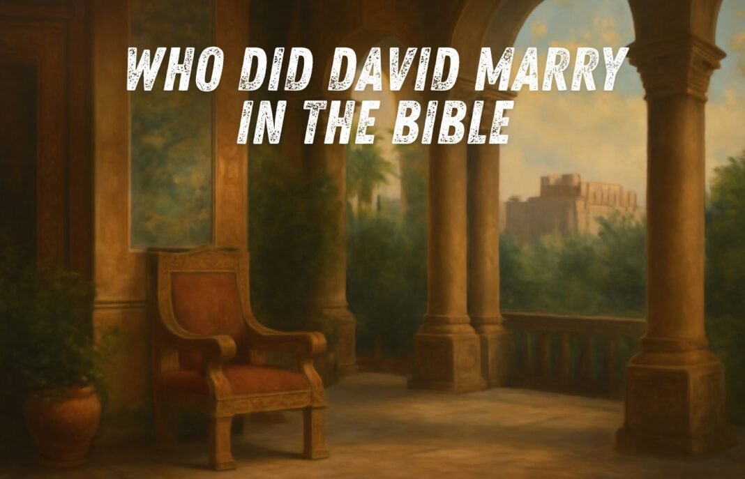 Who Did David Marry In The Bible? Complete Story Explained