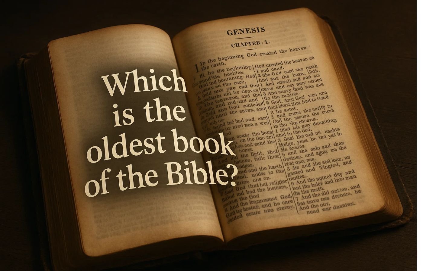 Which Is The Oldest Book of The Bible? Discover The Truth