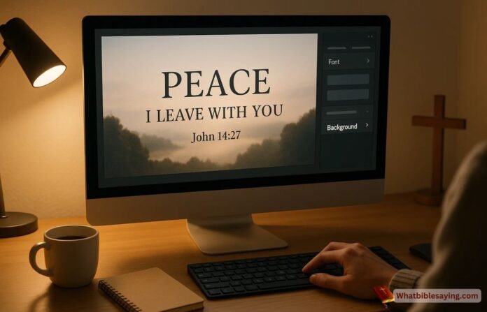 Scripture Image Creator (Free & Premium) » What Bible Saying